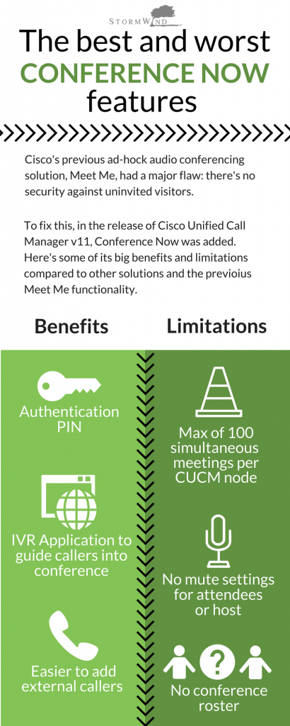 Using Cisco Conference Now Functionality for Your Company